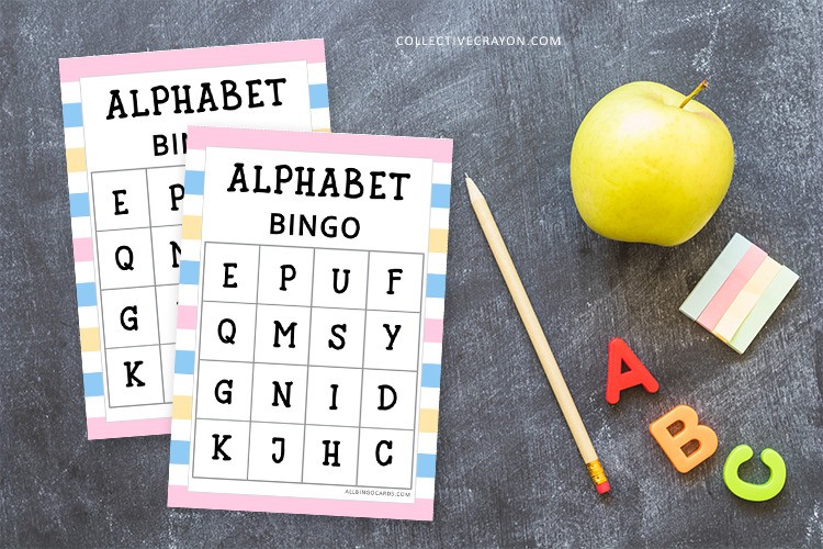 Free Printable Alphabet Bingo Game For Kids
